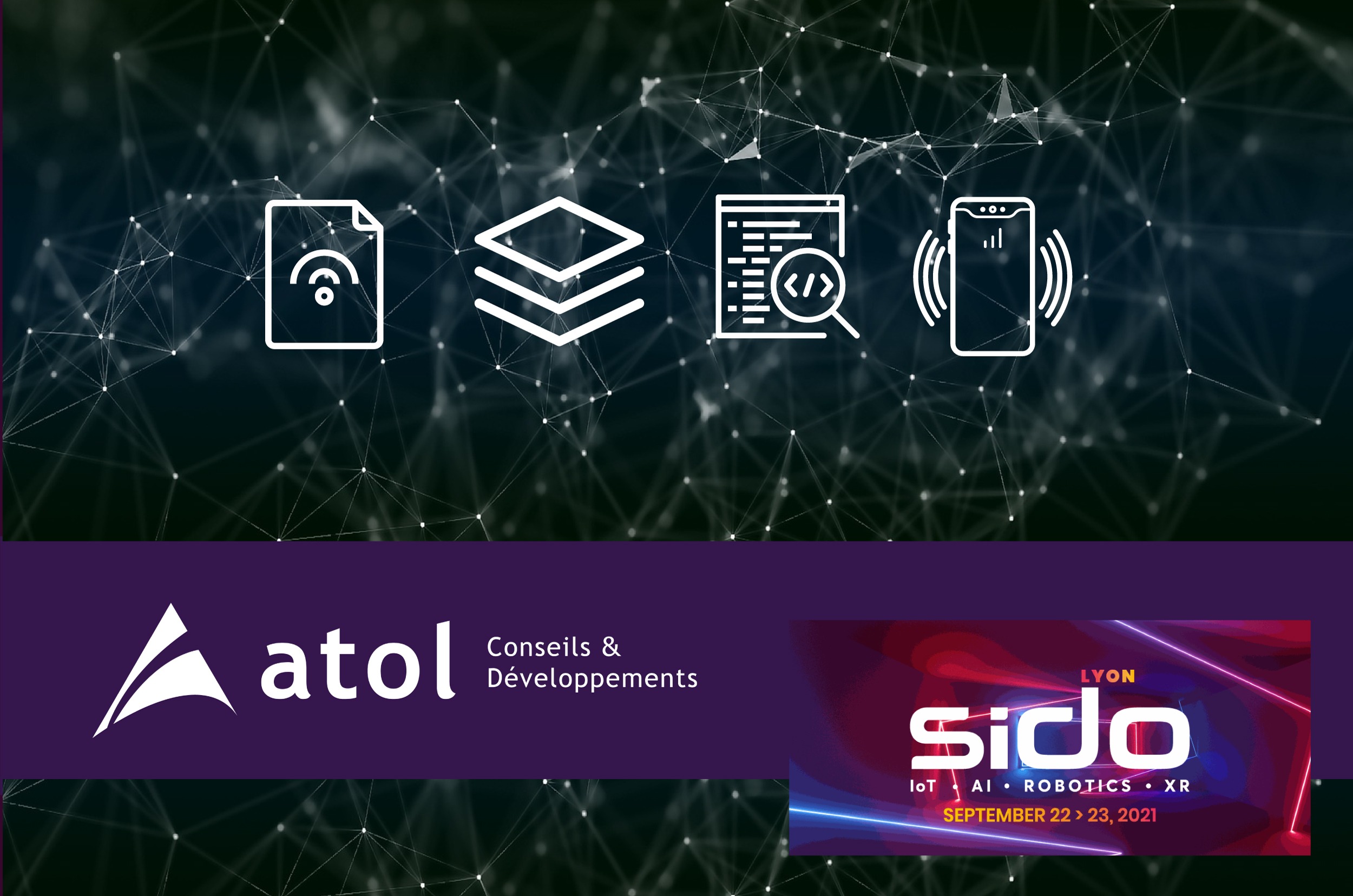 Atol CD : innovations IoT et GeoData au SIDO2021 - SIDO LYON
